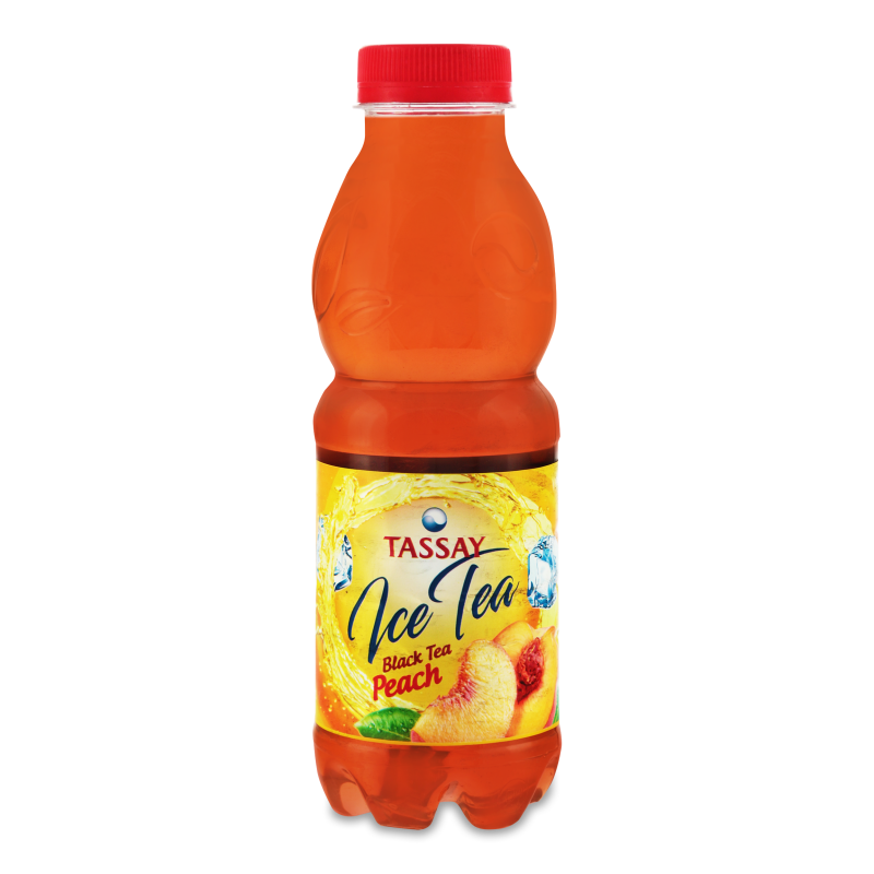 Напиток Tassay Чай Ice Tea Персик Черный 0,5л п/б (Ќазаќстан/Казахстан ...