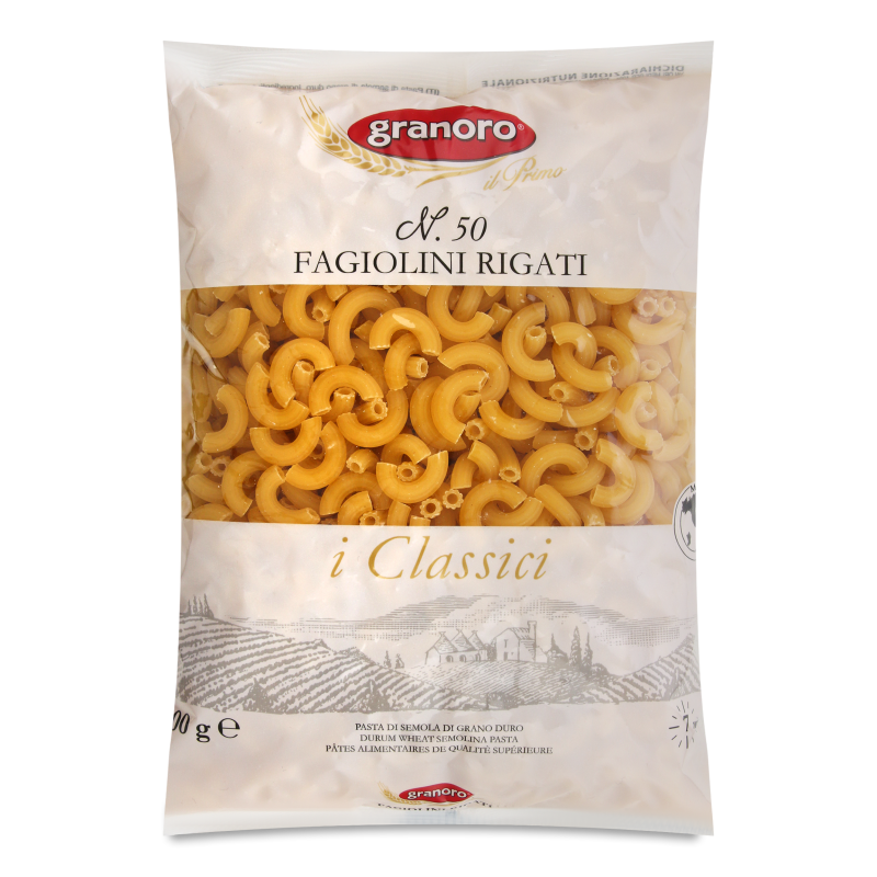 Изделия Макаронные №50 Fagiolini Rigati Granoro м/у 500г (Италия ...