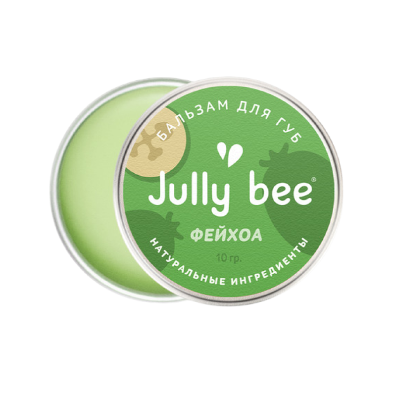 Бальзам Jully Bee д/губ Фейхоа 10гр Кор (Ресей/Россия) купить оптом — выгодная цена, доставка со ...