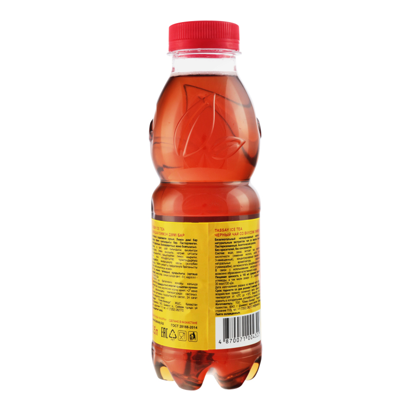 Напиток Безалкогольный Негазированный Lemon Ice Tea Tassay п/бут 0.5л ...