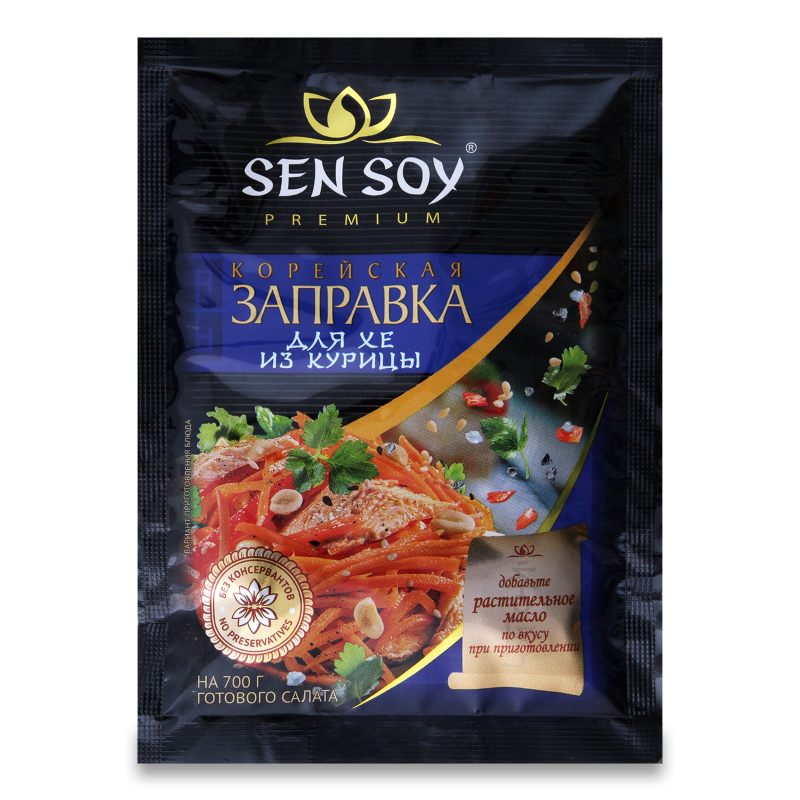 Заправка Sen Soy Корейская д/хе из Курицы 80гр Саше (Ресей/Россия) купить оптом — выгодная цена ...